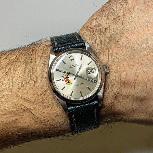 FS: Rolex Oyster Date Precision ref. 6694 Dial “Mickey Mouse” circa 1973 | WatchCharts Marketplace