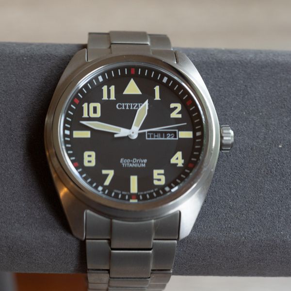 [WTS] Citizen Garrison Eco-Drive Titanium Day/Date Field Watch BM8560 ...