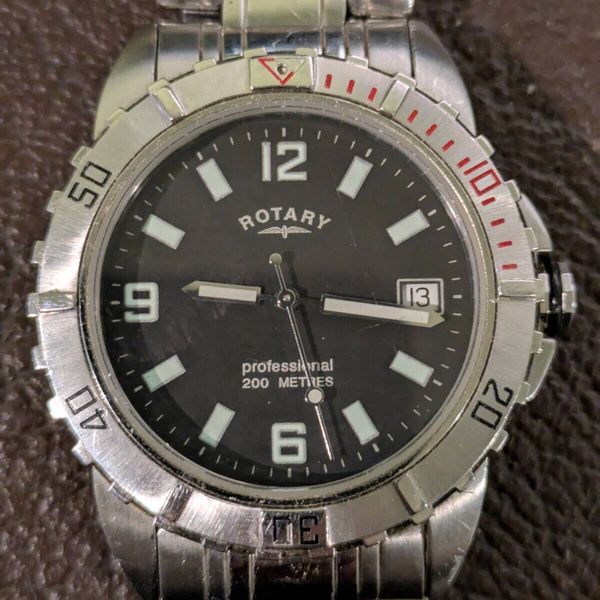 Rotary Professional Divers Watch - 200m (11070) | WatchCharts Marketplace