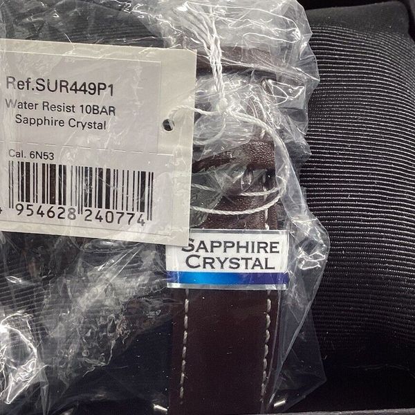 Seiko Men's Neo Classic Quartz Green Dial Watch - SUR449P1 NEW ...