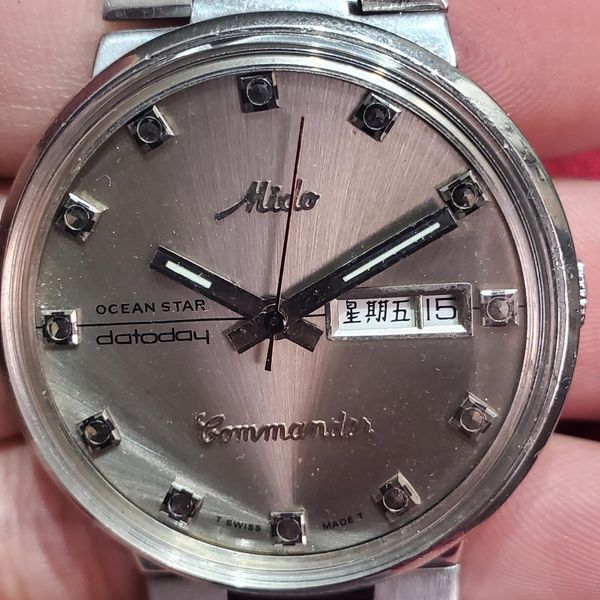 [WTS] Mido Commander Ocean Star Datoday Ref. 8479 | WatchCharts Marketplace