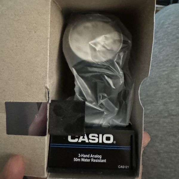 Casio Cuarzo Analogue Watch, Brand New In Box | WatchCharts Marketplace