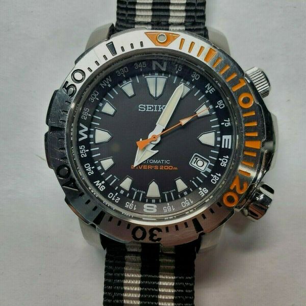 Seiko Land Monster Men's Diver Watch SNM035 | WatchCharts