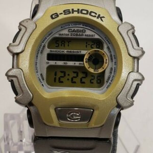 VINTAGE CASIO G-SHOCK DW-004 Digital Watch 1826 X-treme..NEW BATTERY ...