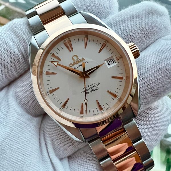 [WTS] Omega Seamaster Aqua Terra Two-Tone 18k | WatchCharts