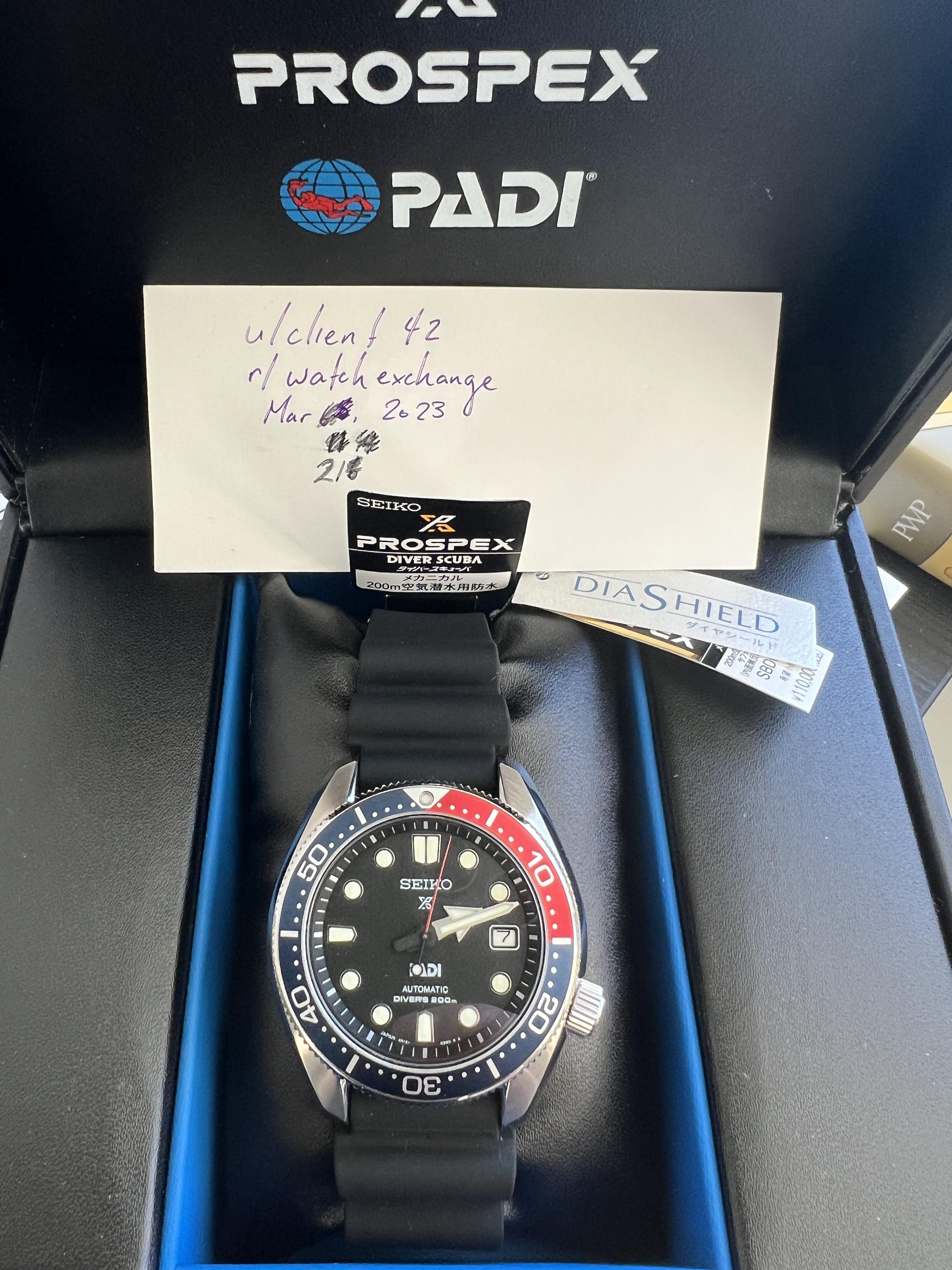 [WTS] New Seiko Prospex SBDC071 MM200 PADI 6R15 Automatic Diver - $575 ...
