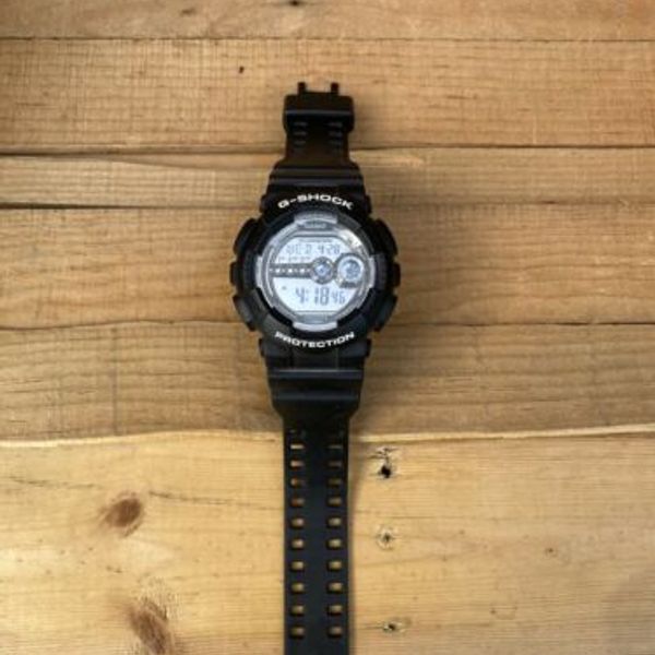 Casio G Shock 3263 Black Watch GD-100 BW Water Resist 20 Bar | WatchCharts