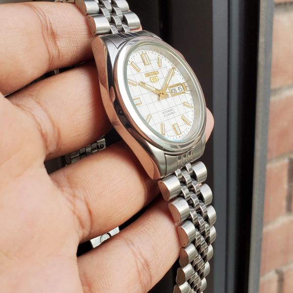 [WTS] Seiko White Checkered Linen dial "Datejust" Retro Sports Rare JDM ...