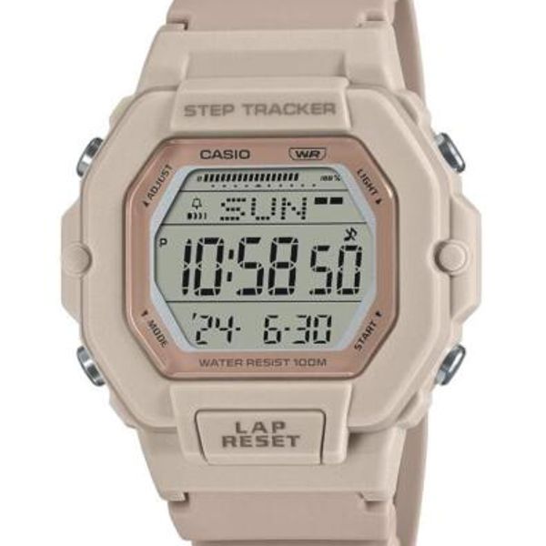 Casio LWS2200H Series | Menâ S Digital Watch | Beige/Beige ...