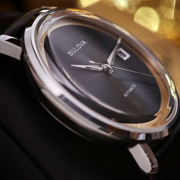 Bulova Frank Sinatra Automatic Rat Pack Limited Black Dial Men's Watch ...