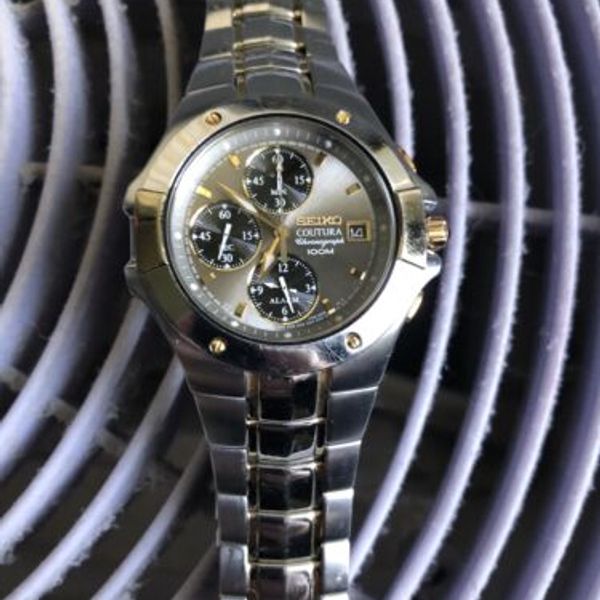 Seiko Coutura Chronograph 100m Men's Watch | WatchCharts Marketplace