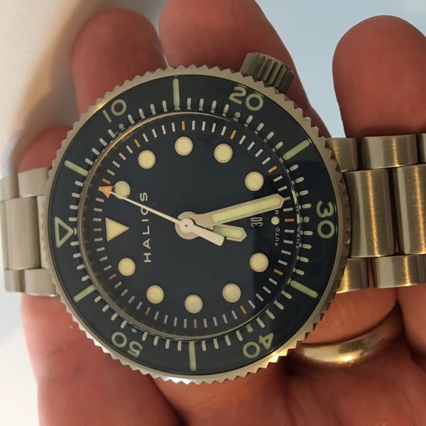 Halios Puck II - blue in mint condition | WatchCharts