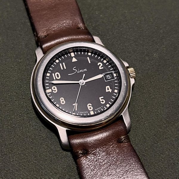 [WTS] Rare Vintage Sinn 8828 - Titanium & 14k Gold | WatchCharts