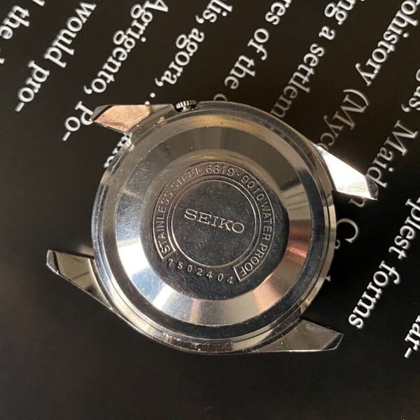 Vintage Seiko 5 Sportsmatic 21 Jewels 6619 9010 MAY 1967 | WatchCharts Marketplace