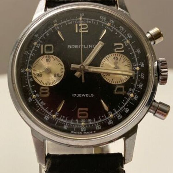 Vintage breitling chronograph 9121 valjoux 7733 | WatchCharts Marketplace