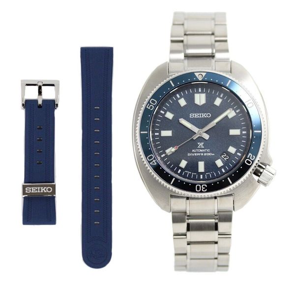 SEIKO PROSPEX SLA049J1 SLA049J Automatic Analog Navy Blue Sapphire ...