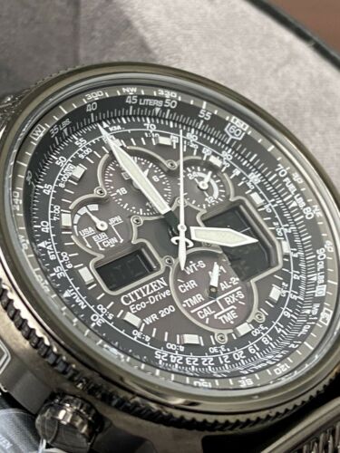 New Citizen Promaster Navihawk Chronograph A-T Eco-Drive JY8036-52E ...