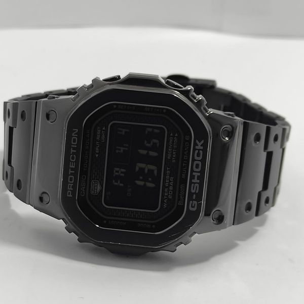 casio g-shock mens full metal bluetooth solar watch gmw-b5000gd-ijf ...