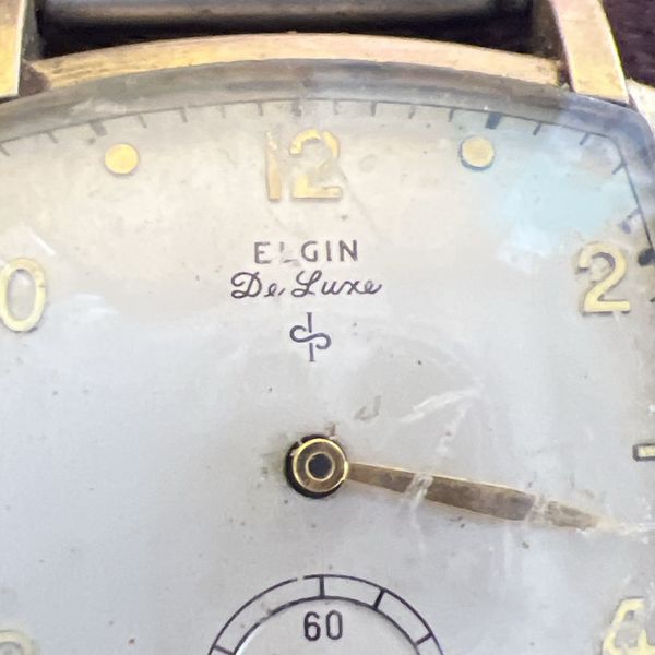 Vintage Elgin De Luxe 10k GF Gold Filled 17 Jewels Watch Not Working NO RETURNS | WatchCharts ...