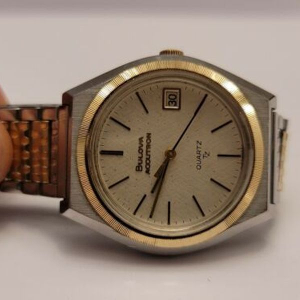 Bulova Accutron N7 Watch Date Swiss Quartz Movement | WatchCharts ...