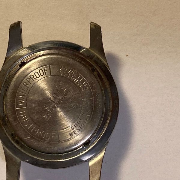 Vintage 31mm Timex Boy Scout Men's Mechanical Wristwatch Chrome Runs ...