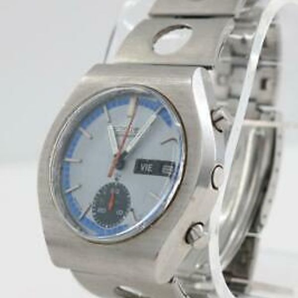 Seiko (6139-8029) 40mm, Stainless Steel, Quartz, Chronograph ...