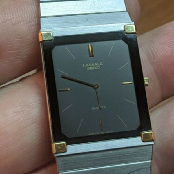 Vintage Rare Mens Seiko Lasalle Thin Dress Watch Running 6730 573H Estate | WatchCharts