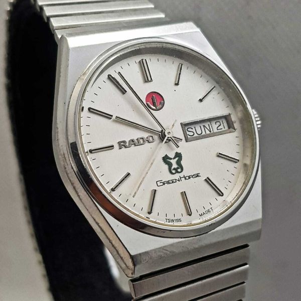 Vintage Rado Green Horse Automatic Men's Watch 636.3443.4 | WatchCharts