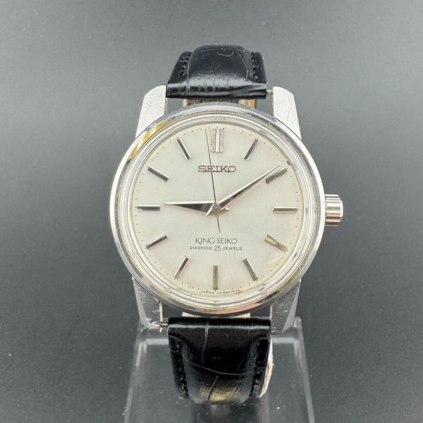 King Seiko Second 44KS 44-9990 Manual Wind Watch Shield Medallion +2sec/day | WatchCharts ...