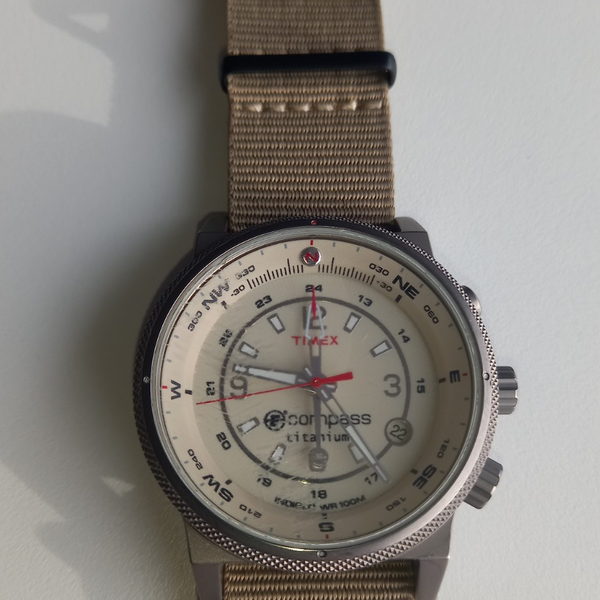Timex Expedition Intelligent Quartz Compass Watch - Titanium Case and ...