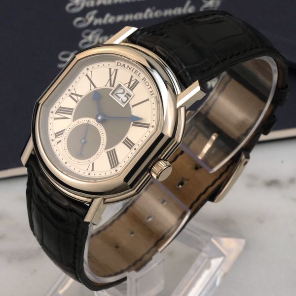 2000's Daniel Roth Datomax White Gold Automatic Watch 208.L.40.11.CN.BA ...