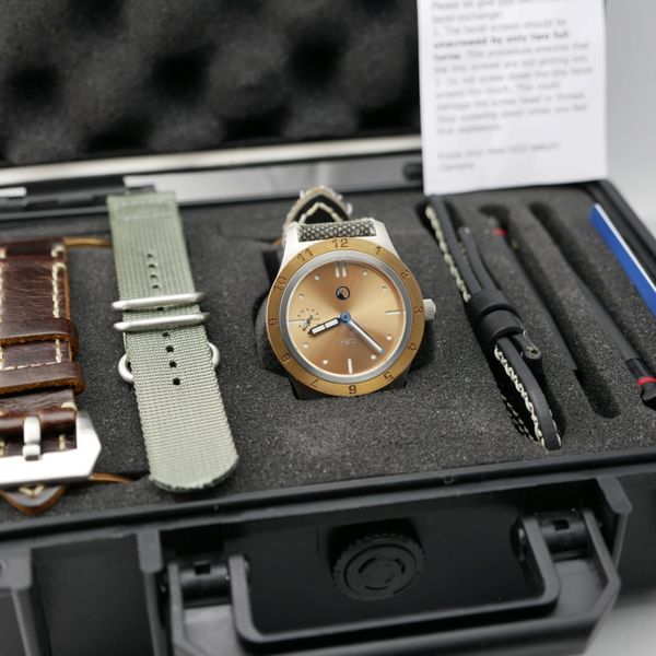 FS: H2O Hydra with EXTRAS! Bronze Dial, Bronze Bezels, Ti Bezels ...