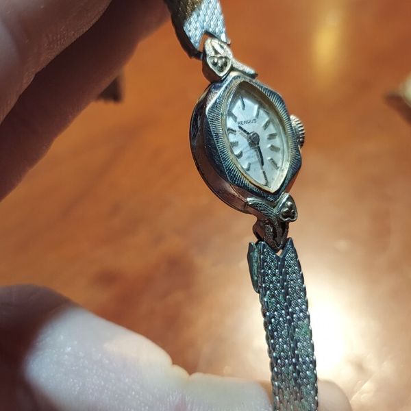 Benrus Mechanical Handwind Silver Ladies Watch | WatchCharts Marketplace
