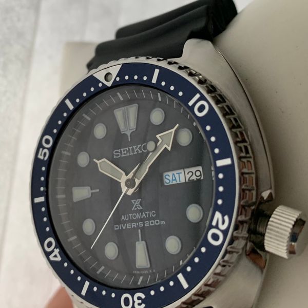 FS: Seiko SRP773 Blue Turtle - Sapphire Upgrade | WatchCharts Marketplace