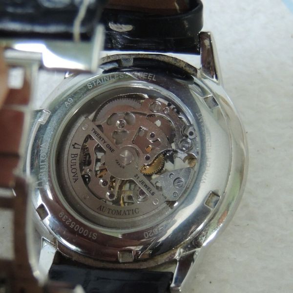 BULOVA Skeleton Mechanical Automatic Men's Watch Model C877620 ...