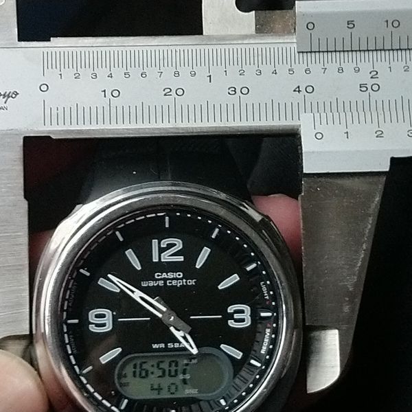Old Skool Casio Wave Ceptor WVA-106HJ. Module 3746. Original strap ...
