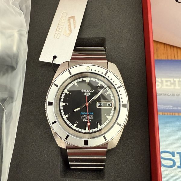 Seiko 5 Sports 1968 Reissue Watch Limited Edition 38.5mm Automatic ...