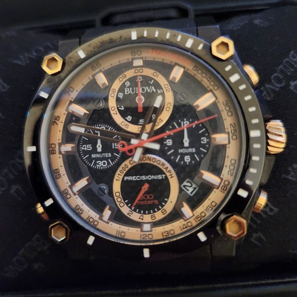 Bulova Precisionist 98b181 Chronograph Diver | WatchCharts Marketplace