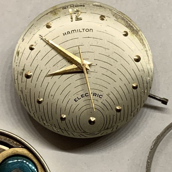 1957 Hamilton Spectra Men's Watch MOVEMENT ONLY! NO Case! | WatchCharts ...
