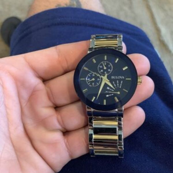 BULOVA MODERN BLUE DIAL MEN'S WATCH 98C123 | WatchCharts Marketplace