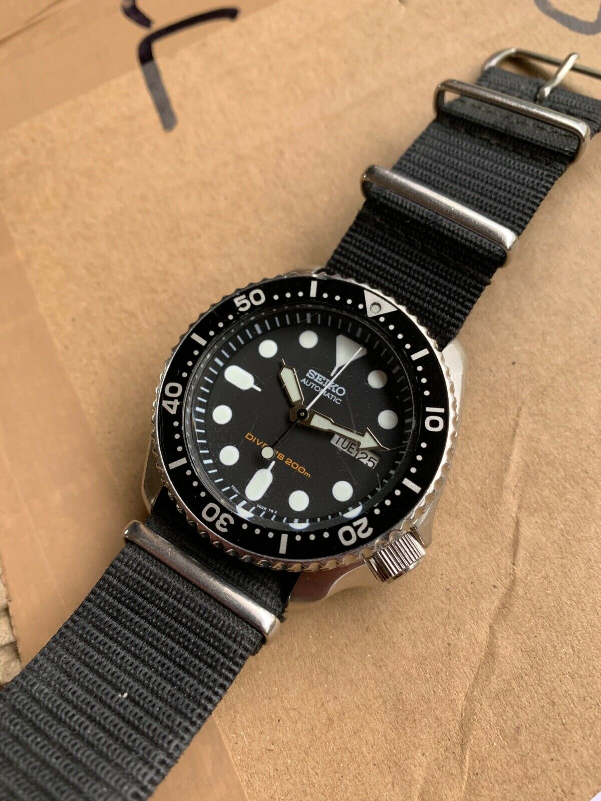 Seiko SKX007 with Maratac NATO strap | WatchCharts