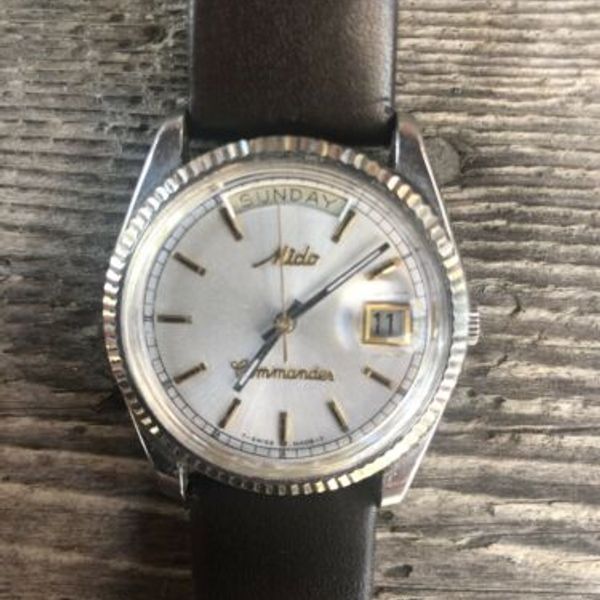 Mido Commander President 8223 Day-Date | WatchCharts Marketplace