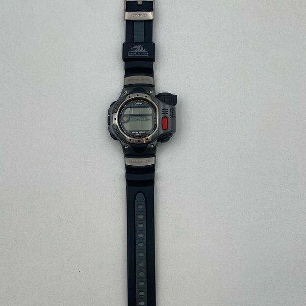 Casio SPF-10 Sea Pathfinder Watch Silicone / Rubber Band | WatchCharts ...
