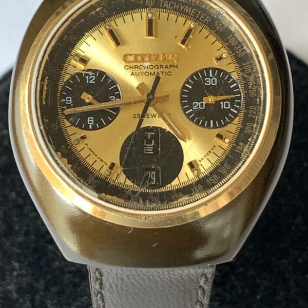 Rare Vintage 1980’s CITIZEN Automatic Chronograph 4-901134 K watch 8110 ...