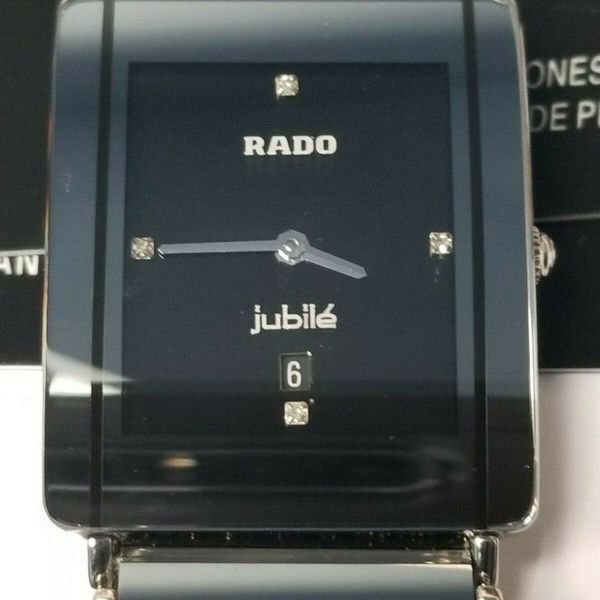 Rado Integral Jubile, Gents, Mens, 4 Real Diamonds ????, Swiss ...