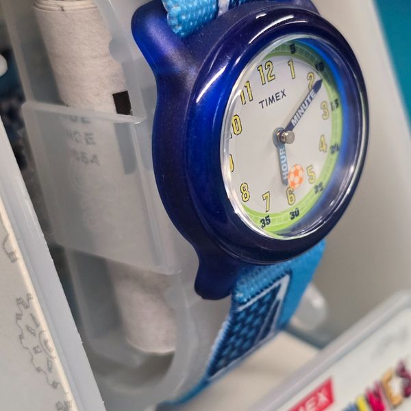 New Working Timex Time Teacher Floating Soccer Ball Second Hand Kids ...