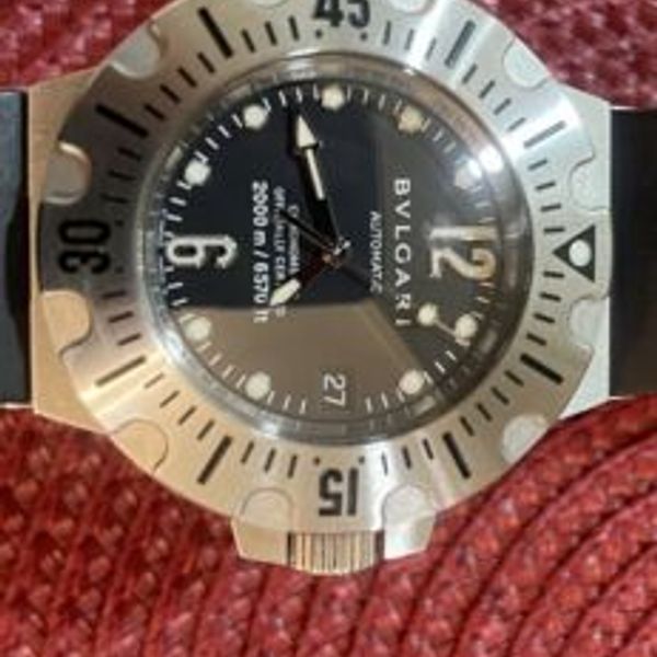 Bvlgari SD42S Diagono Professional Divers Watch 2000 Meters Automatic Mint | WatchCharts Marketplace