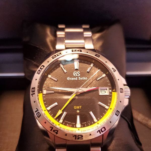 FULL BOX SET: Grand Seiko GMT SBGN001 Limited Edition | WatchCharts