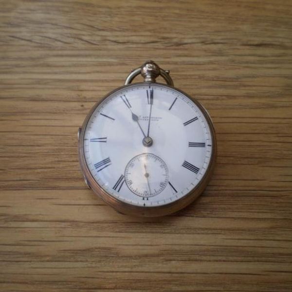 FS-1875 Silver Pocket Watch | WatchCharts Marketplace