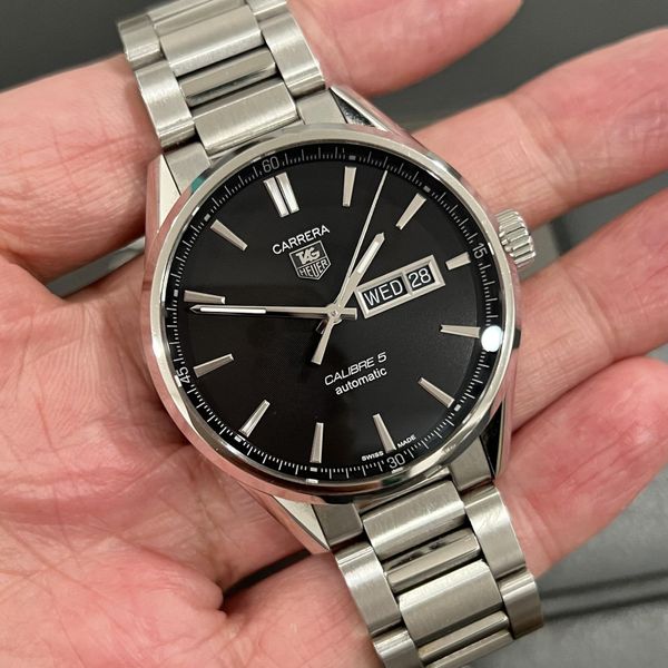 TAG HEUER CARRERA Automatic, 41 mm, Steel WAR201A.BA0723 | WatchCharts Marketplace